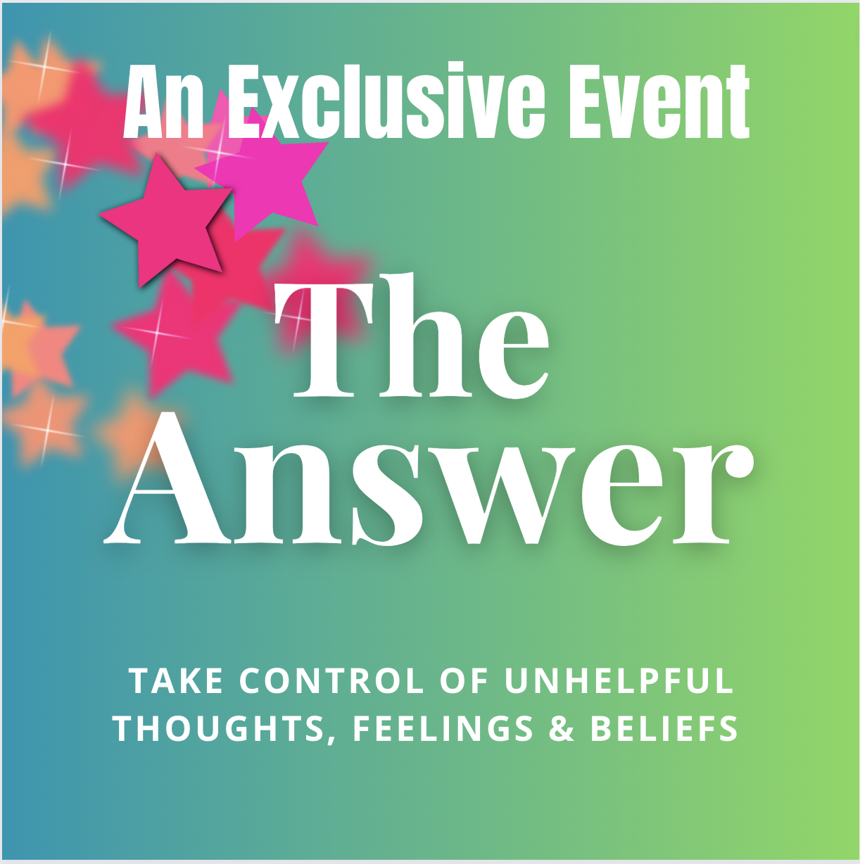 The Answer – Is Here (Recording) – Five Institute